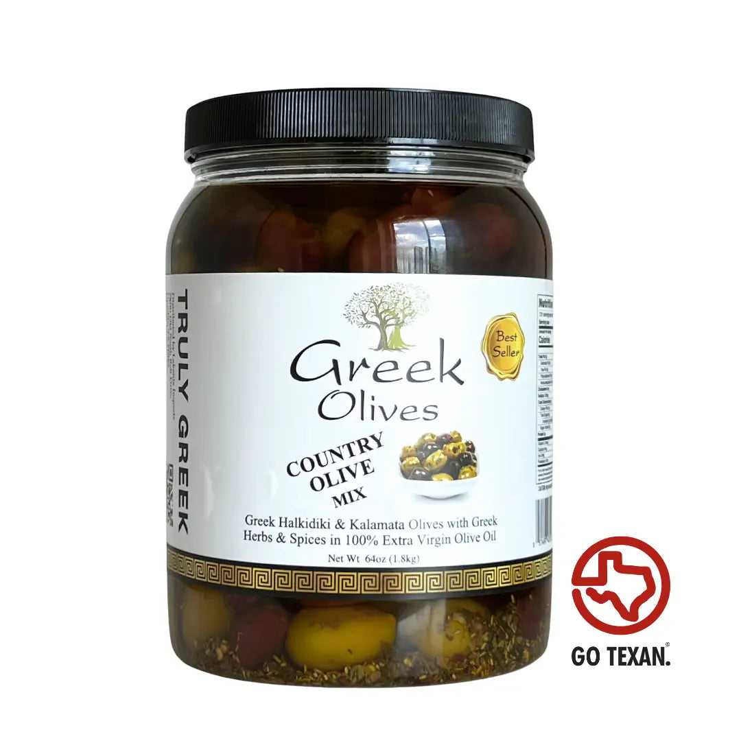 Greek Country Olive Mix – 1/2 Gallon – Hoskins In The Flat Clinton
